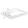 Amazon.com | Plasticpro Plastic Serving Trays - Serving Platters ...