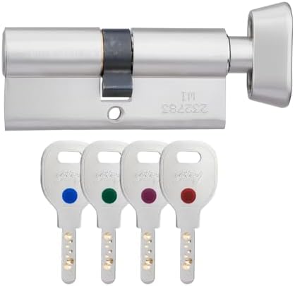 Godrej Cylinder | Europrofile Ulturo XL+ | 1CK 70mm | Satin Steel ...