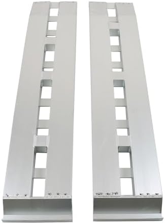 Amazon.com: 2PCS 60 Inch x 12 Inch Aluminum Trailer Loading Ramps ...