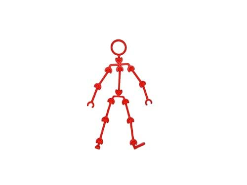 Amazon.com: Stick Figure Fidget Toy - 8" Flexible Articulating ...