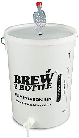 Brew2Bottle 25ltr Bored Home Brew Fermentation Bucket, Lid with Grommet ...