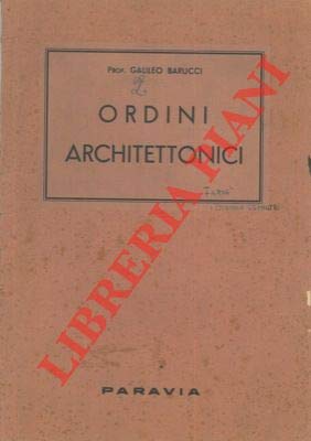 Amazon.com: Ordini architettonici.: BARUCCI Galileo -: Books