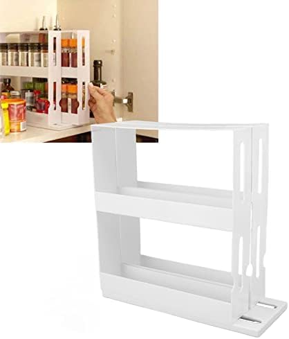 Amazon.com: Dutiplus Medicine Organizer 2 Three-Decker Shelves Cabinet ...