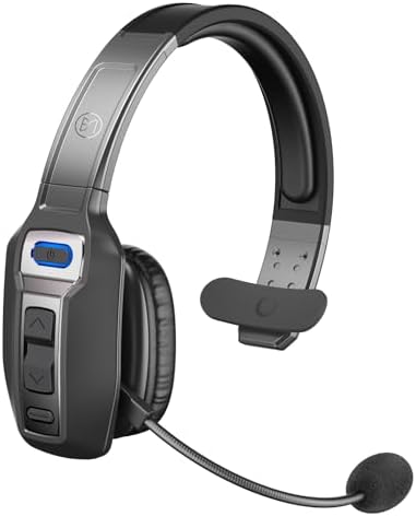 Amazon.com: Trucker Bluetooth Headset, Wireless Headset with Mic ...