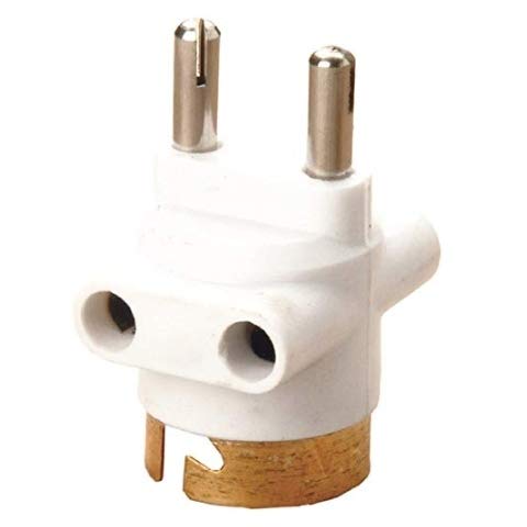 Crispy Deals 2 Pin Parallel Adapter with Light/Bulb and Plug Socket ...