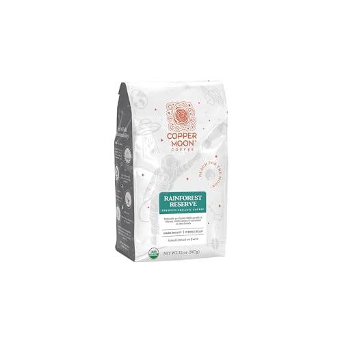 Reviews for Copper Moon Whole Bean Coffee, Dark Roast, Rainforest ...
