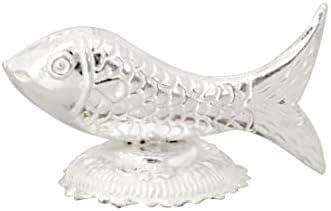 Buy KMJ Pure Silver Fish/Chandi ki Machli for Astrological and Lal ...