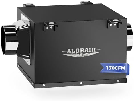 Amazon.com: ALORAIR 6 Inch Inline Bathroom Exhaust Fan – Ultra Quiet ...