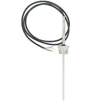 3/4 pulgada 6mm Pt100 temperature sensor termopar con termopozo vaina ...