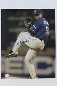 Trevor Hoffman Signed Photograph - Padres 11x14#g16035 - JSA Certified ...