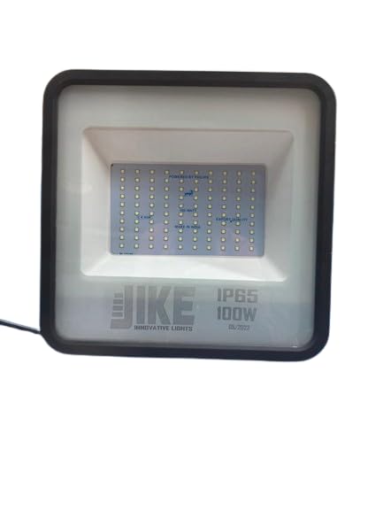 JIKE LED Flood Light, 50W, IP65 Waterproof, Full Metal Body, 130 Lumens ...