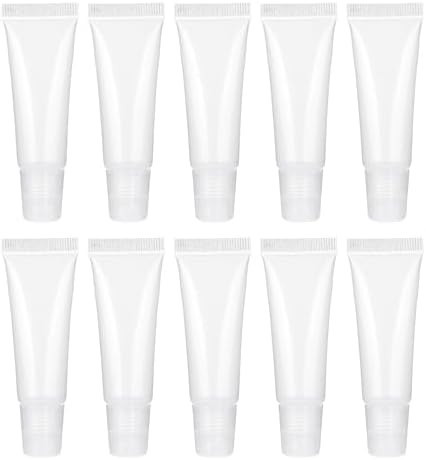 Amazon.com: Hariendny 10 Pack Refillable Travel Toothpaste Tube Empty ...