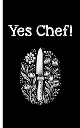 Amazon.com: Yes Chef! Paperback Pocket Size Chef Blank Lined Notebook ...