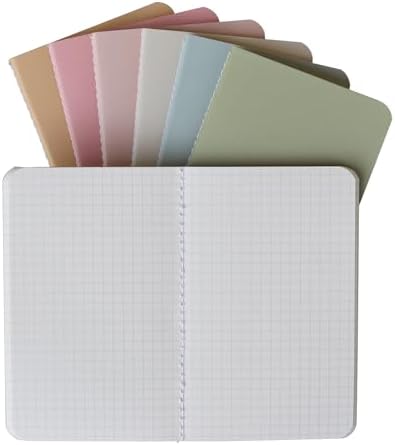 INNAXA Pocket Notebook (Square Grid, Pocket Size (5.5x3.5In)) : Amazon ...