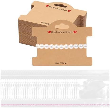 Amazon.com: 104 Set Bracelet Packaging for Small Business,Bracelet ...