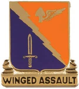 Amazon.com: 229th Aviation Battalion Unit Crest (Winged Assault ...