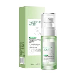 Amazon.com: 3% Salicylic Acid Acne Repair Serum – Clears Pimples ...