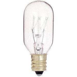 Buy (12 Pack) 25-Watt T8 Tubular Indicator Candelabra (E12) Base 25T8 ...