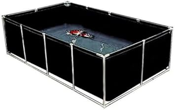 Aquaculture Water Tank Cistern Steel frame Multifunction PVC Canvas ...