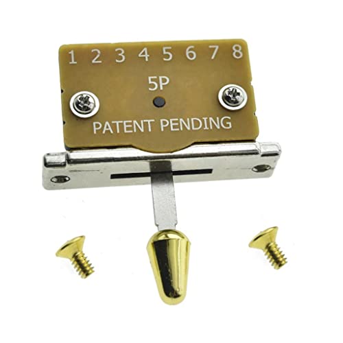 Snapklik.com : KAISH Heavy Duty 5 Way Guitar Pickup Lever Switch Guitar ...