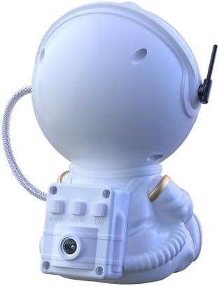 BULLA Astronaut Galaxy Night Light, Spaceman 360° Star Projector with ...