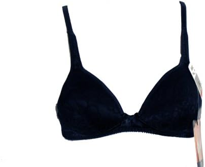 Olga Women's Petites Lacy Textures Bra, Black, 32AA at Amazon Women’s ...