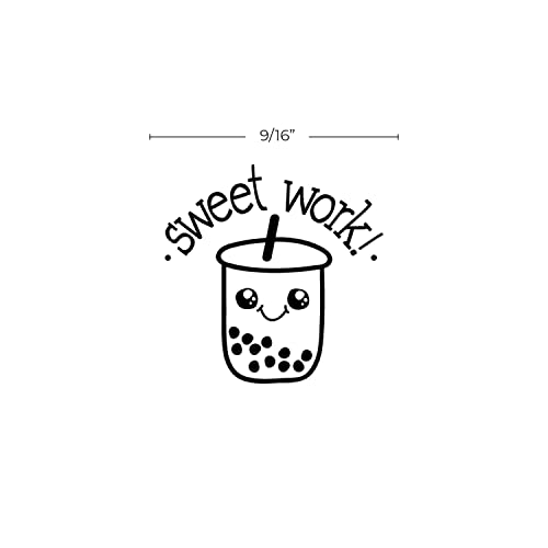 Snapklik.com : Sweet Work Bubble Tea Themed Stamp / 2000 Plus Self ...
