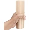 Belle Vous Palo Madera Redondo Natural (Pack de 200) 18 cm de Largo ...