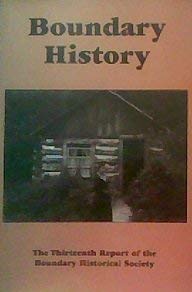 Boundary History: Alice Glanville: 9780969289234: Amazon.com: Books