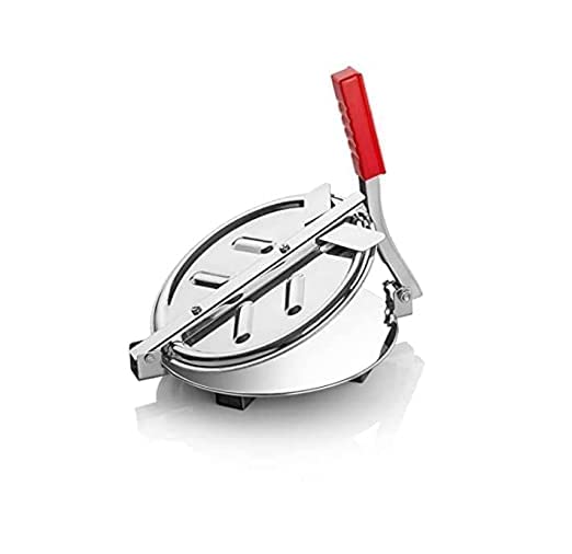 Buy Vrutej Stainless Steel Puri Maker Press Machine - roti chapati ...