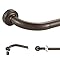 Amazon.com: Antique Bronze Disc Curtain Rods, 84-144 Inches Window ...