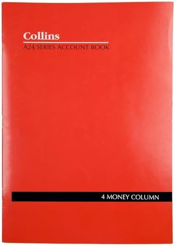 Collins A24 Series 4 Money Column Account Book : Amazon.com.au ...