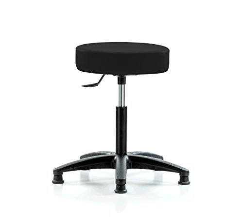 Perch Rolling Single Lever Height Adjustable Swivel Stool, - Want It All