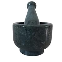 Buy STONE KING Marble Mortar and Pestle Set/Kharal/Idi Kallu/Khal Musal ...