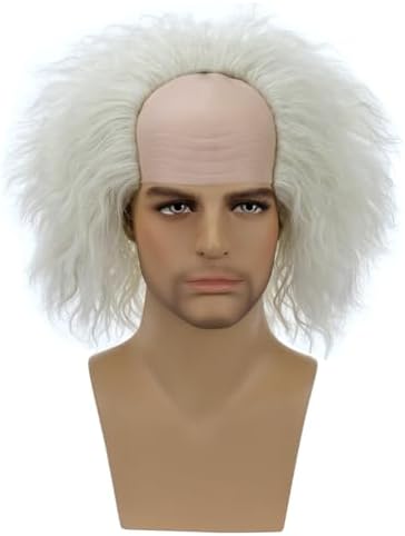 Amazon.com: MoeLoli Green Mixed Ombre wig Short Bald Cosplay Costume ...