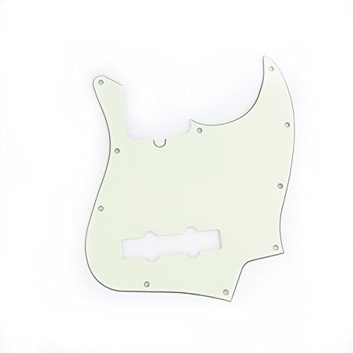 Amazon.com: Musiclily Pro 10 Hole Jazz Bass Pickguard J Bass Scratch ...