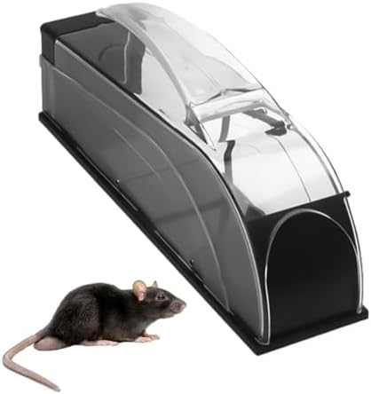 HASTHIP® Rat Trap Cage for House Garden Patio with Handle, 25cm Humane ...