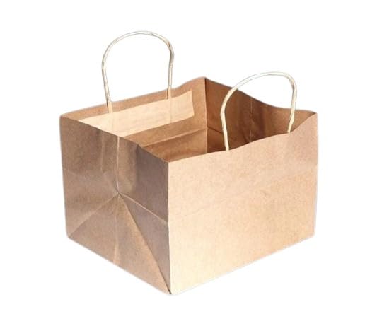 Rama Packaging Brown Kraft Paper Bags 12"x 12"x 10.5" Pack of 20 pcs ...