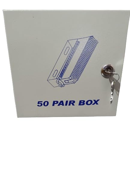 50 Pair Telephone MDF BOX DP Box Distribution MDF Box : Amazon.in ...