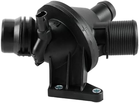 Amazon.com: Engine Coolant Thermostat Housing Assembly with Temp Sensor ...