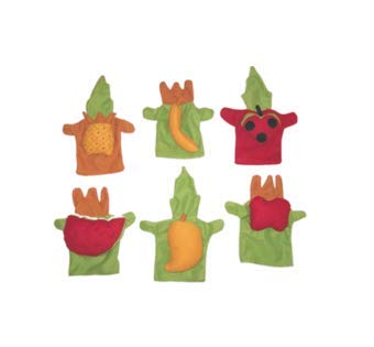 Buy Attractive Hand Puppets (Fruits Set of 6) Online at Low Prices in ...
