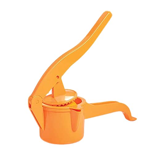 Buy Nexellar Lemon Hand Squeeze Tool - 2 in 1 Plastic Orange Juicer ...
