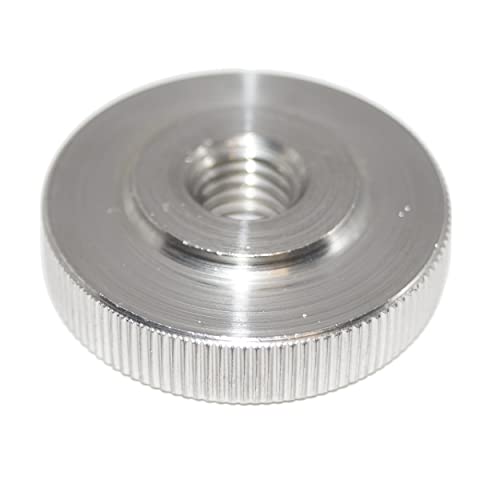 Knurled Nuts M8 Low Form 2 Pieces DIN 467 Stainless Steel VA A1 with ...