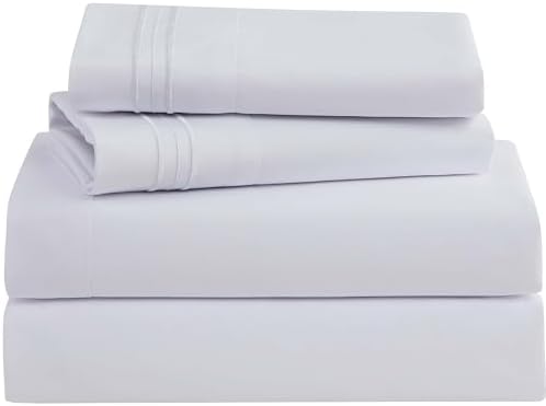 Amazon.com: Clara Clark Bed Sheets, Premier 1800 Series 4 Piece Bed ...