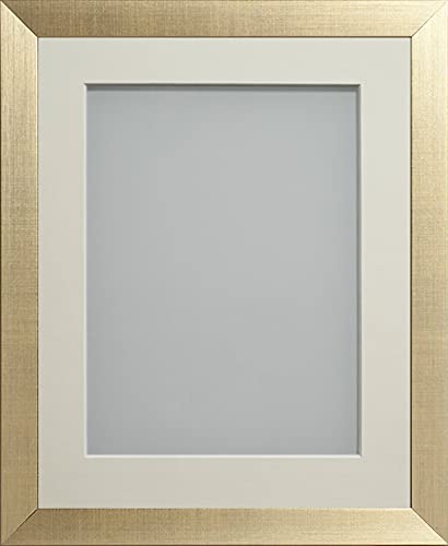 Frame Company Simpson Range Gold 8×8 inch Frame With Ivory Mount for 6× ...