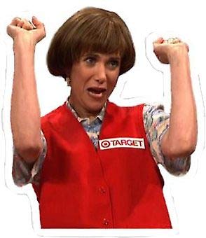 Amazon.com: MAGNET Kristen Wiig Target Lady Snl Cutout Magnet Decal ...