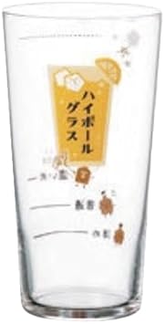 Amazon.co.jp: 東洋佐々木ガラス ハイボールグラス 目安つき (B-00113-J435 ハイボールグラス φ74×H141・M74 400㎖) : ホーム＆キッチン