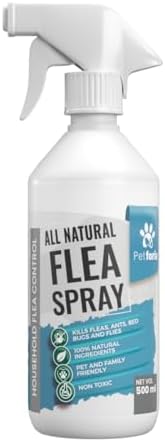 Flea Spray for The Home | 100% Natural Flea Treatment for House & Bed ...