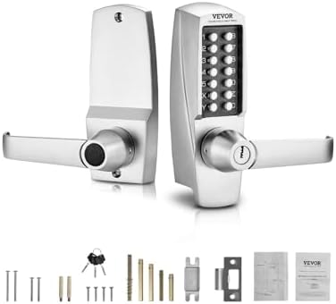 Mutex Security MUTEX Mechanical Door Lock MX230G - both Keyless Keypad ...