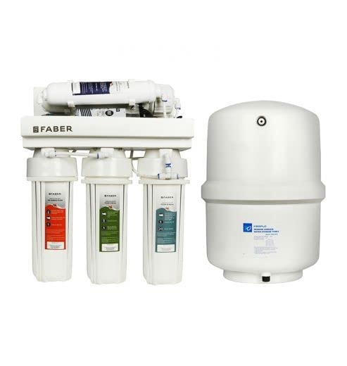 Faber UTS PRO (RO + UV)| 15L Storage Tank| 6 Stages Filtration Pre ...